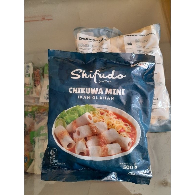 Jual shifudo Chikuwa Mini 500g / ikan olahan / frozen food / Chikuwa ...