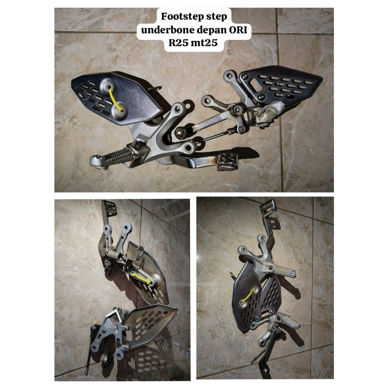 Jual Footstep step depan underbone Yamaha R25 mt25 ABS nonABS original ...