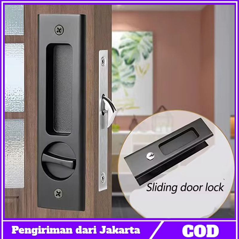 Jual siap - Hitam Kunci Pintu Sliding Geser Set Kabinet Interior ...