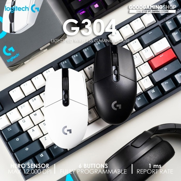 Jual Logitech G304 -wireless gaming Mouse - Putih | Shopee Indonesia