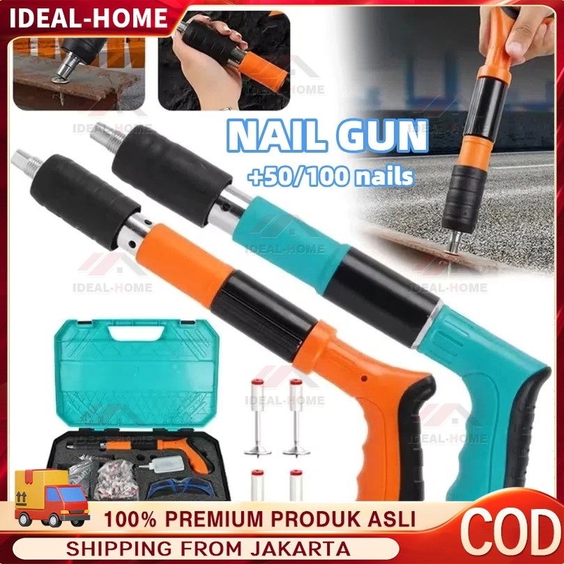 Jual 【COD】Nail Gun Fastening Gun Ramset Gun Alat Paku Tembak Paku ...