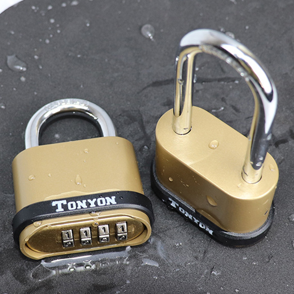 Jual Gembok Padlock Kode Angka Kombinasi 4 Digit Anti Air Gembok ...