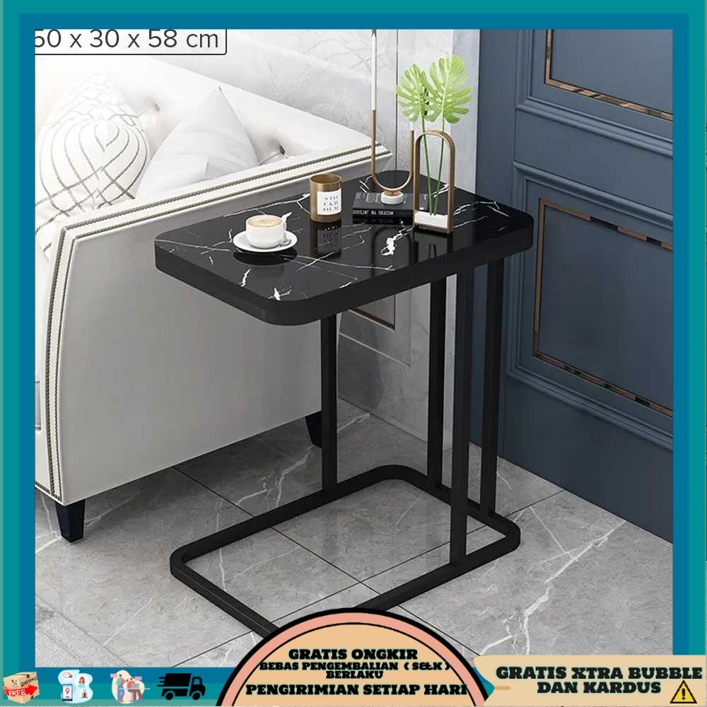 Jual TQK - Geja Meja Sofa Side Table European Style Single Layer - H81 ...