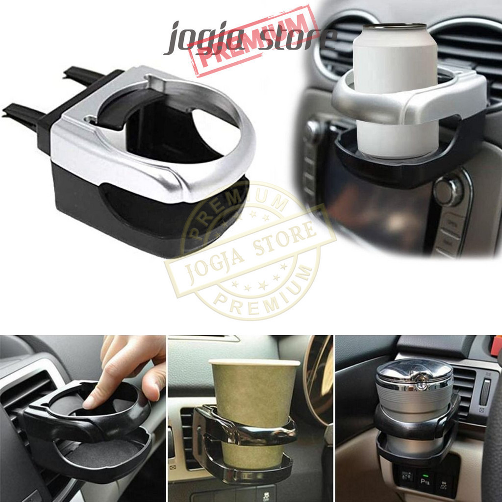 Jual Holder Tempat Minuman Kaleng Air Vent Mobil Tempat Botol Minuman ...