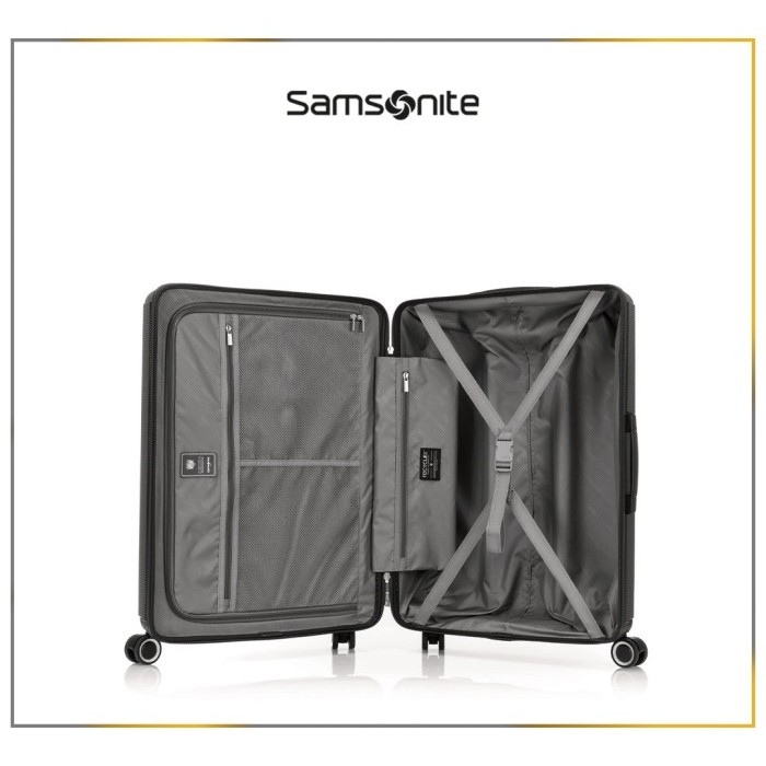 Jual Samsonite Koper Hardcase Straren Spinner Medium 24 Inch - Matte Black | Shopee Indonesia