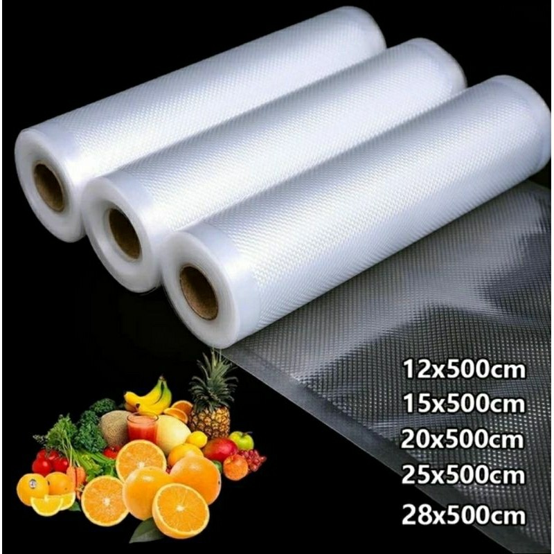 Jual Plastik Vacuum Emboss Roll 5 Meter Vakum Embossed Roll Satuan ...