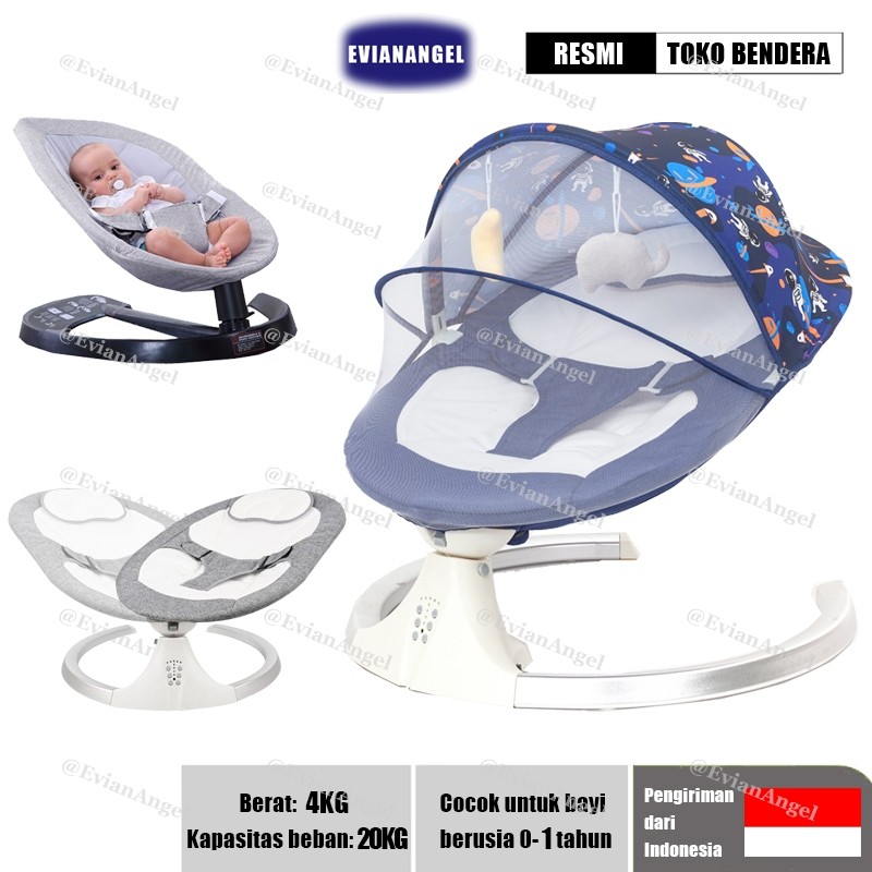 Jual EvianAngel Ayunan Bayi Otomatis Listrik Ayunan Bayi Gantungan Dan ...