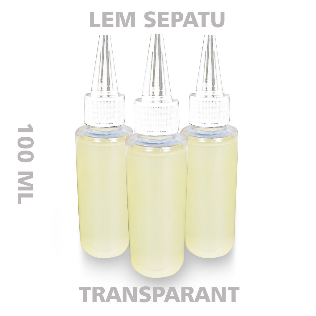 Jual Lem sepatu transparant botol praktis | Shopee Indonesia