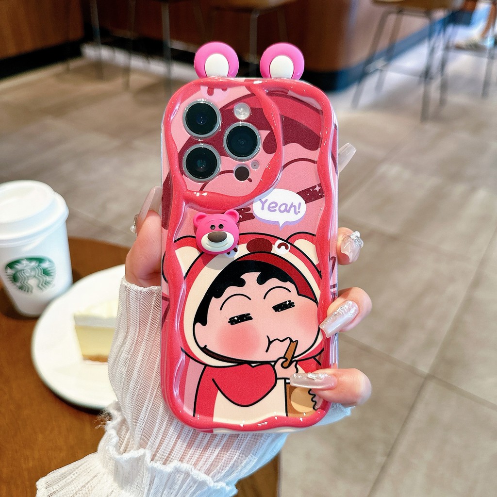 Jual UNIKCASE Case Silikon ShinChan Lucu Untuk iPhone 14 13 Plus 6s 12 ...