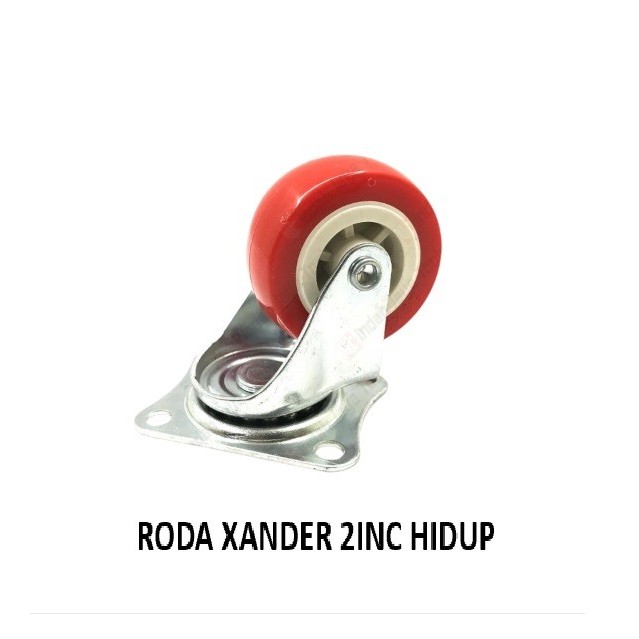 Jual Roda Caster 2 Inch XANDER Trolley Lemari Troli Etalase PVC PU ...