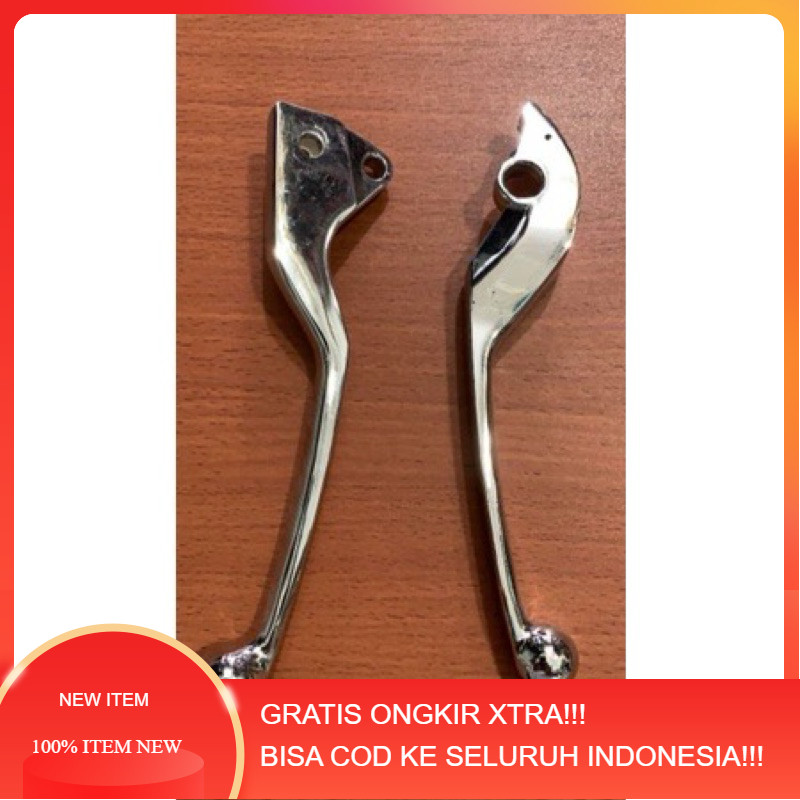 Jual HANDLE CROME HANDLE REM SET KIRI KANAN BEAT KARBU BEAT FI BEAT NEW ...