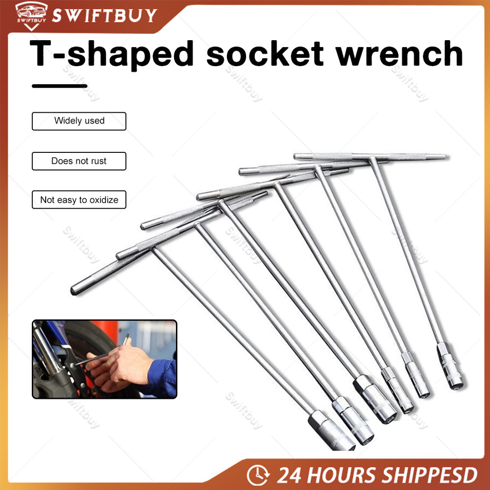 Jual Kunci T Set 8/10/12/14mm T-Type Wrench, Kunci Pas Soket untuk ...