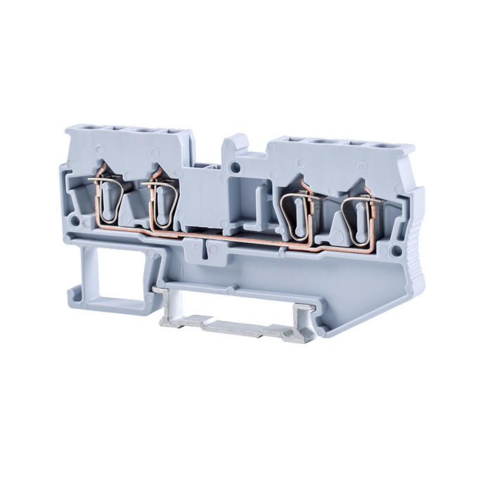 Jual MS99 Spring Type Terminal Block BLOX FJ6-2.5/4 , 2.5mm, 800V, 28A ...