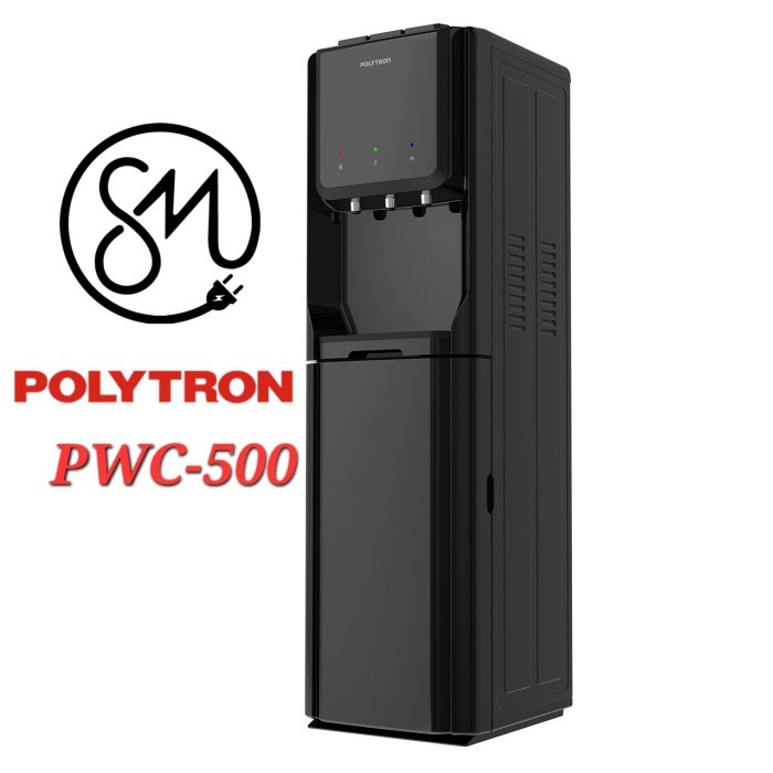 Jual Dispenser Polytron Galon Bawah PWC-500 PWC500 Bottom Loading | Shopee Indonesia