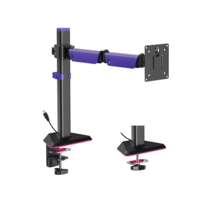 Jual Heavy-Duty Bracket Single dan Dual Monitor 17" - 40" Oximus ZD304L ...