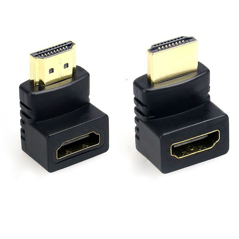 Jual 90 Degree 270 Degree HDMI-compatible Right-angle Connecting Hubs ...