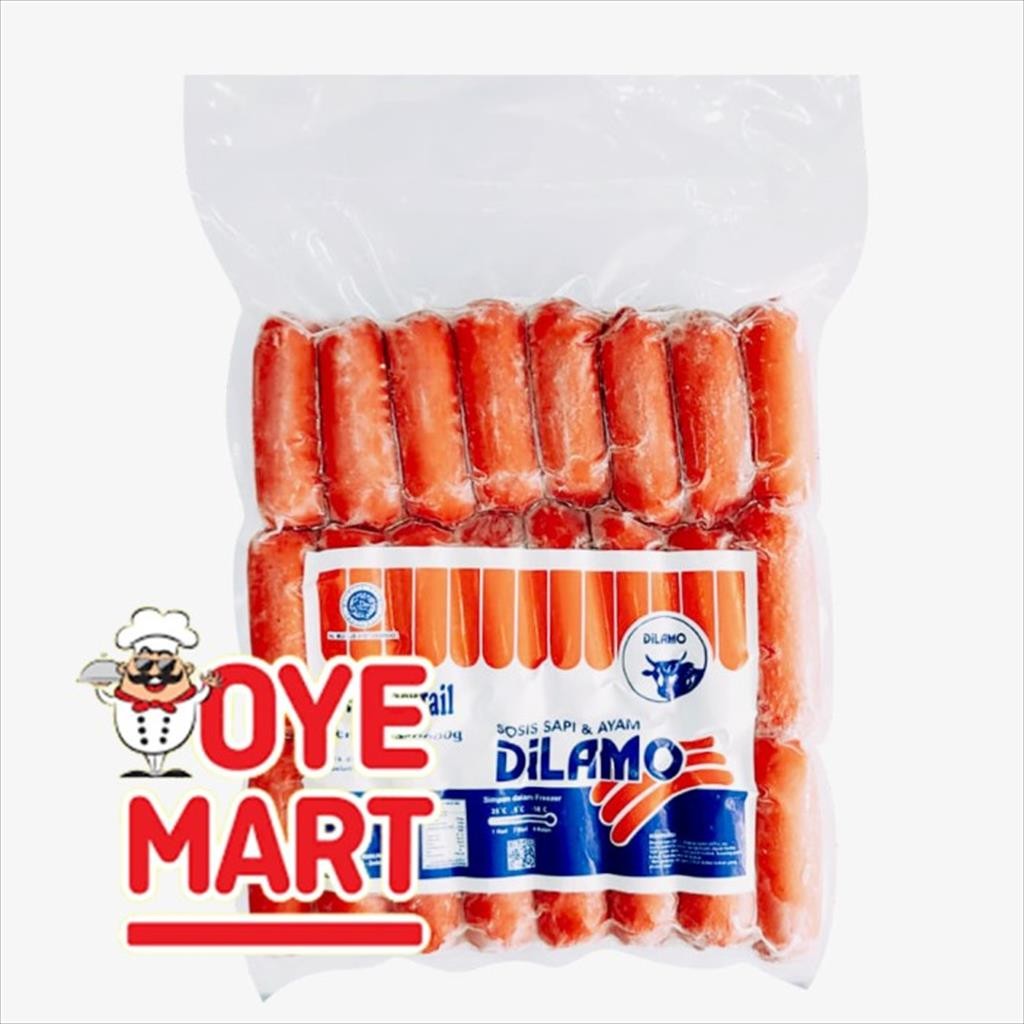 Jual DILAMO BEEF COCKTAIL 900GR SOSIS SAPI DAN AYAM | Shopee Indonesia