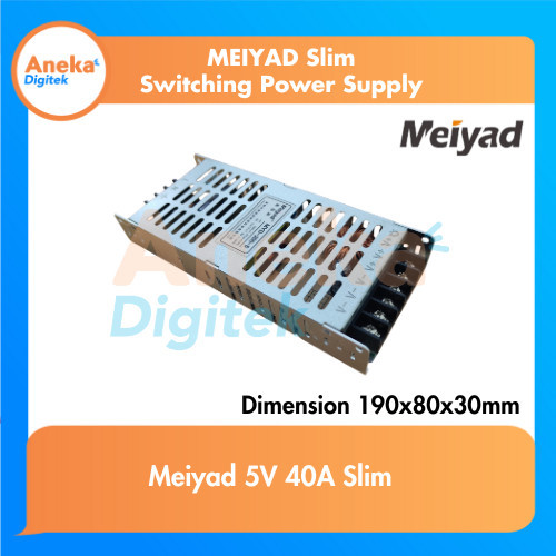 Jual Slim Switching Power Supply Meiyad PSU Tipis 5V 40A 5 Volt 40 A | Shopee Indonesia