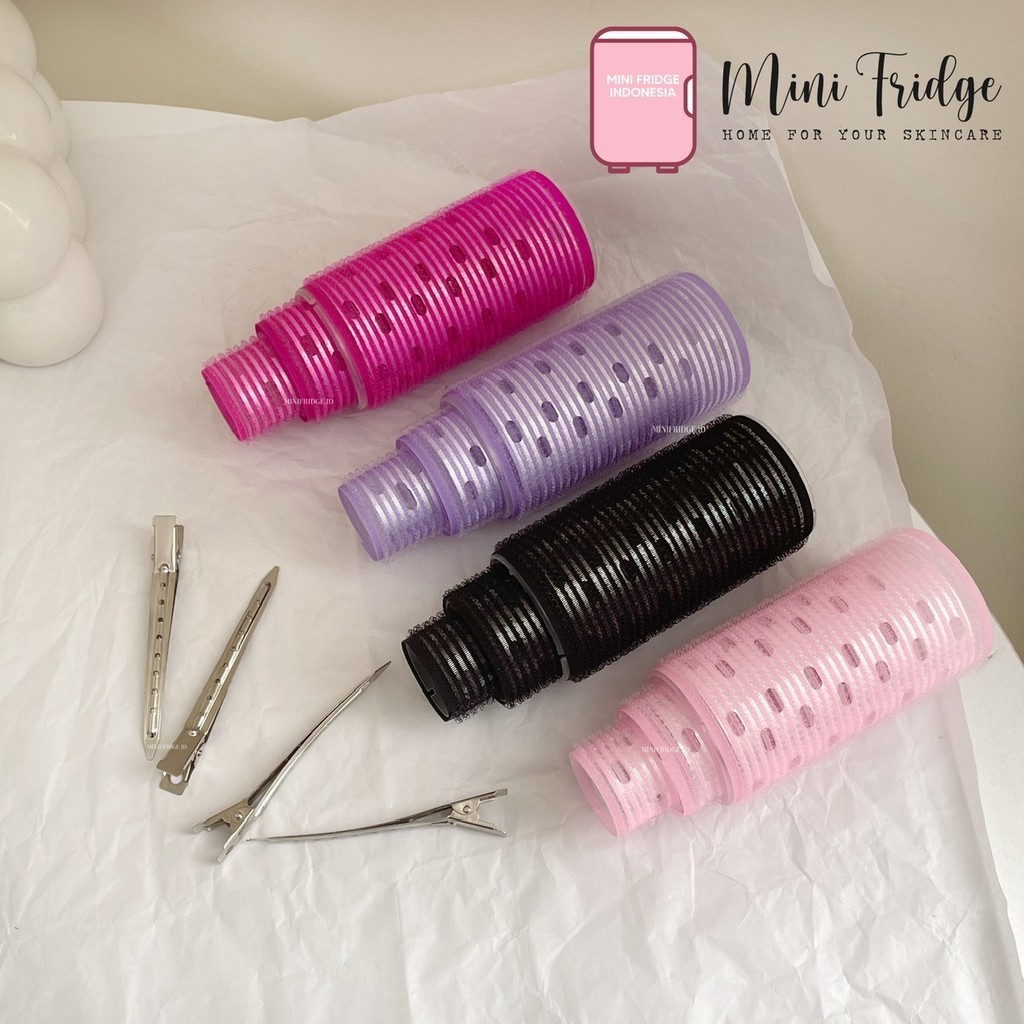 Jual [MINIFRIDGE] ROLL RAMBUT JUMBO FREE JEPITAN 1PC Ala Korean Hair ...