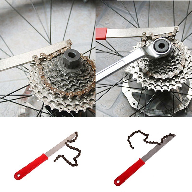 Jual Kunci penahan Sprocket cassette remover chain whip | Shopee Indonesia
