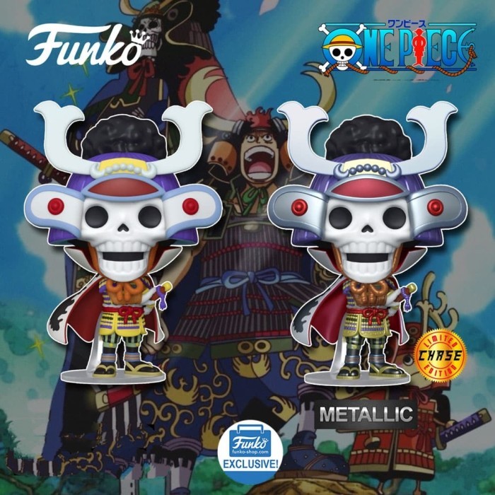 Jual ORIGINAL Funko Pop One Piece Samurai Brook Chance of CHASE ...