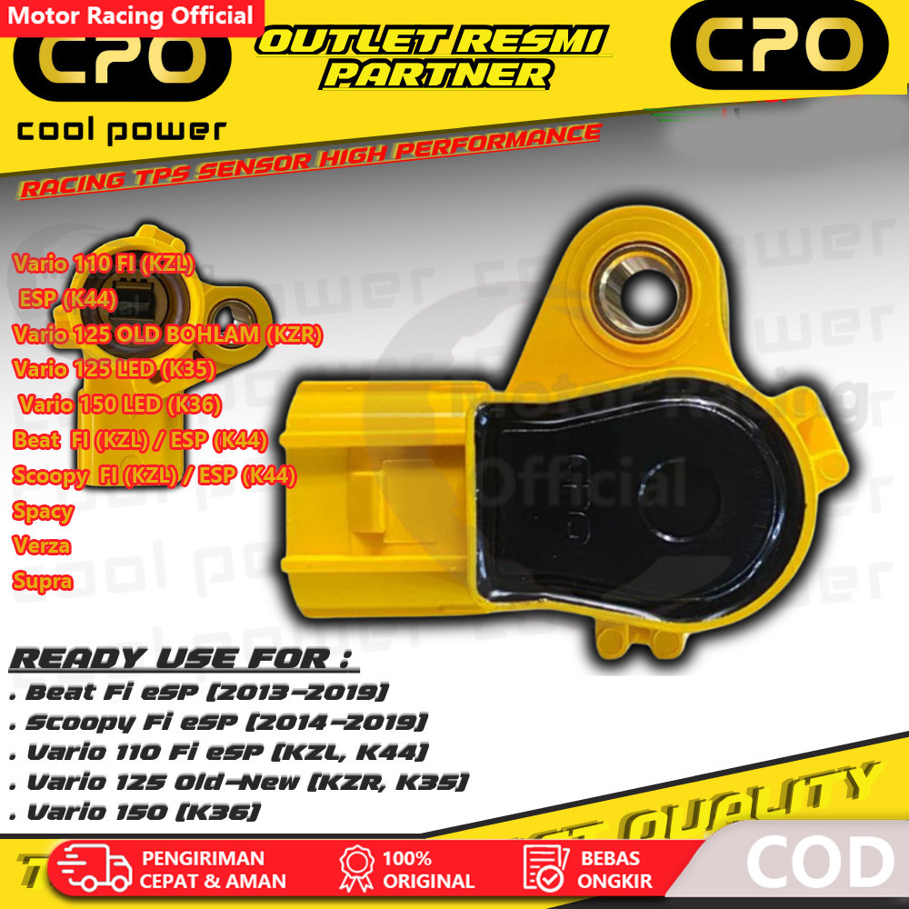 Jual TPS Injeksi Sensor Tps Racing BeatFi Pop Esp Beat Street Scoopy Fi ...
