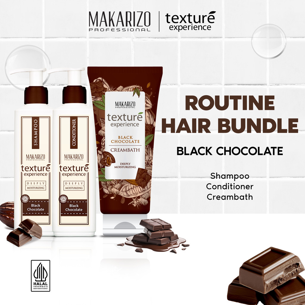 Jual Texture Experience Routine Hair Bundle Black Chocolate untuk ...