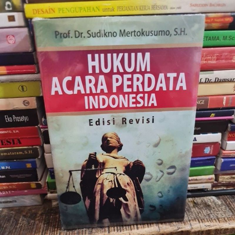 Jual Hukum acara perdata Indonesia edisi revisi by Prof Dr Sudikno Mertokusumo | Shopee Indonesia