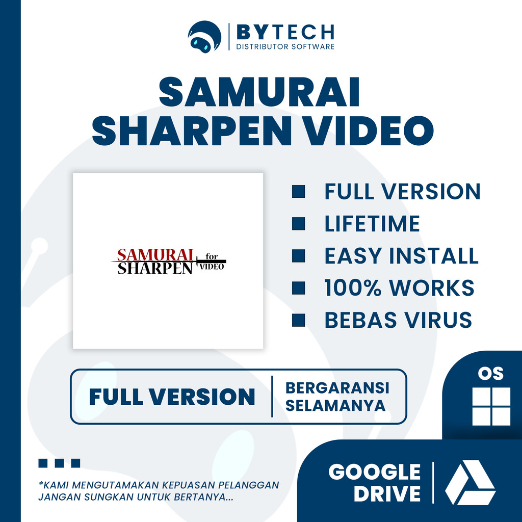 Jual Samurai Sharpen Video | Windows | Shopee Indonesia