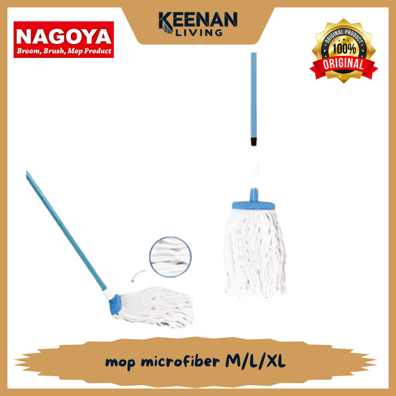 Jual Pel Microfiber Ukuran M L XL NAGOYA Alat Pel Mop Lantai Alat ...
