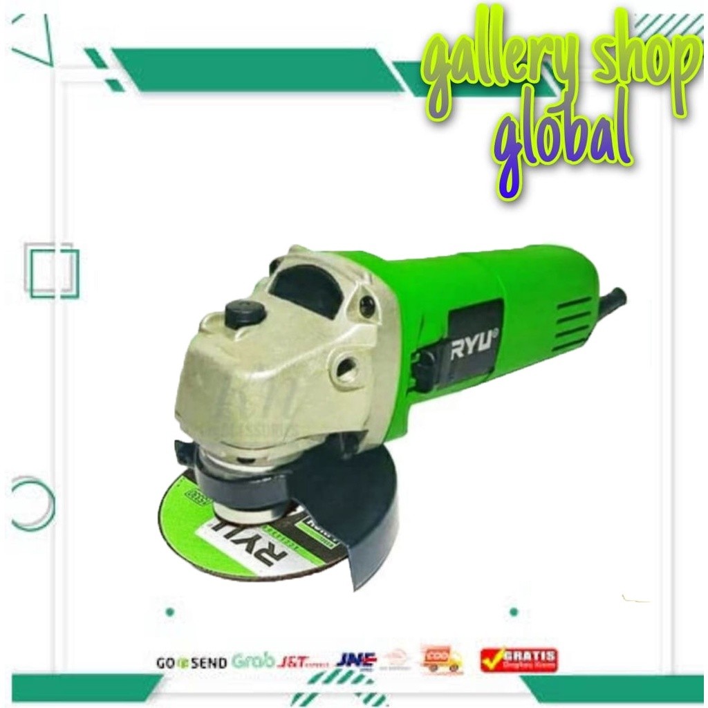 Jual TEKIRO RYU GURINDA VARIABEL SPEED RSG 100-5V/GERINDA/ANGLE GRINDER ...