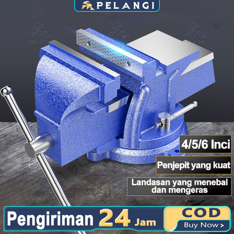 Jual Catok Clamp 5'' catok paron Ragum Klem Catok Meja Bench Vise Ragum ...