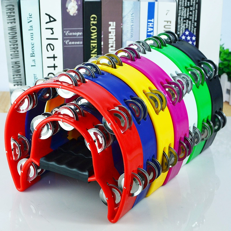 Jual Anak-anak Alat Musik Tamborin Tambourine Kecrek Double Ring ...