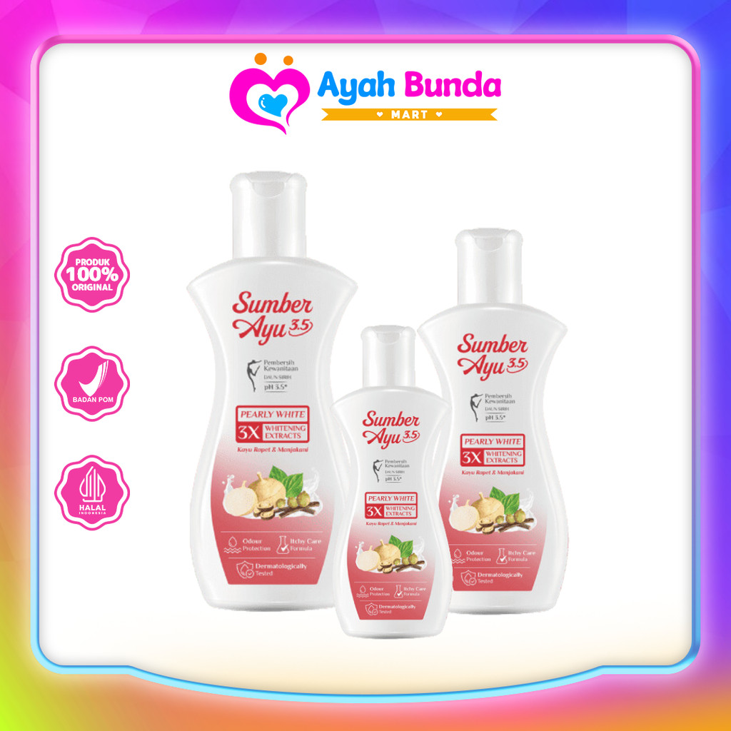 Jual Sumber Ayu Feminine Hygiene Wash Pearly White - Sabun Pembersih ...