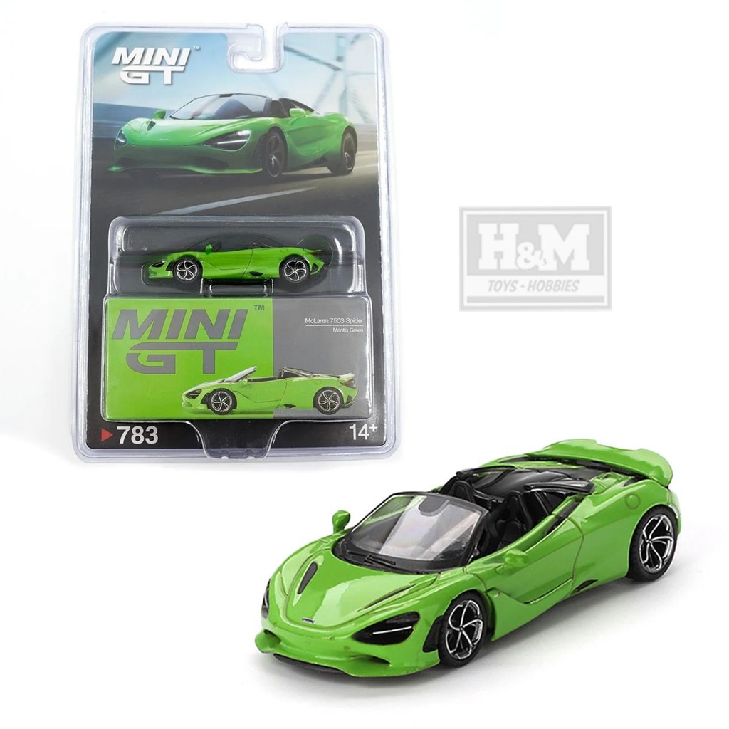 Jual MINI GT McLaren 750S Spider Mantis Green - MJ | Shopee Indonesia