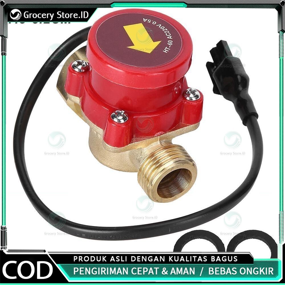 Jual Flow Switch Pompa Air Booster 1/2" Saklar Otomatis Pompa Booster 1 ...