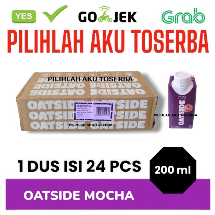 Jual OATSIDE MOCHA Susu Oat Milk 200 ml - ( 1 DUS ISI 24 pcs ) | Shopee ...