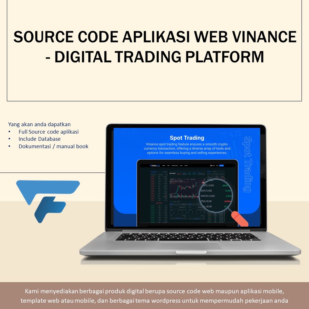 Jual SOURCE CODE APLIKASI WEB VINANCE - DIGITAL TRADING PLATFORM ...