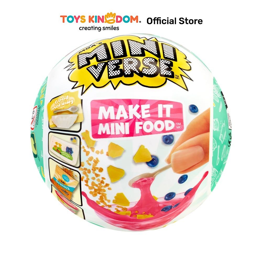 Jual Toys Kingdom Miniverse Playset Mini Food Cafe S3 Sk Toys Kids Toy ...