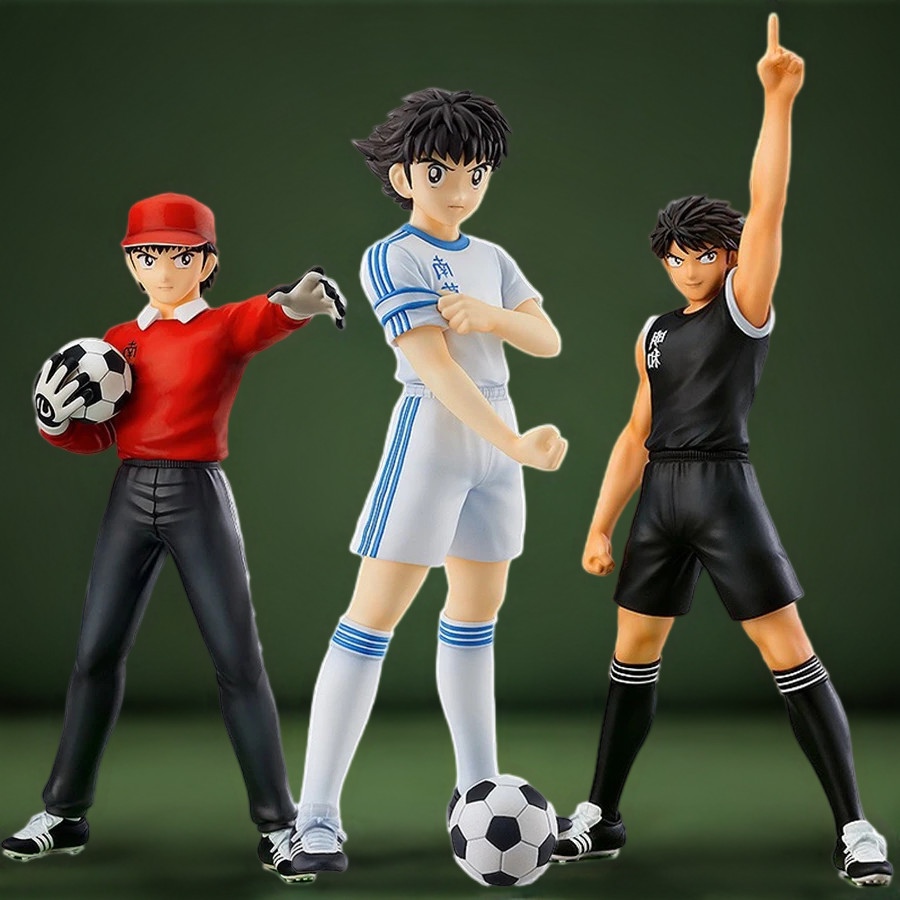 Jual Captain Tsubasa Anime Figure Ozora Tsubasa Action Figures Hyuuga ...