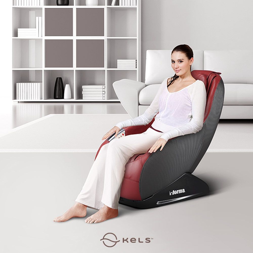 Jual 10451014 Kels Neo Koji Kursi Pijat Compact - Merah Massage Chair ...