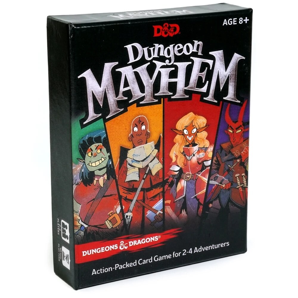 Jual Dungeon Mayhem Dungeons Dragons Card Game 2-4 Players 120 Cards ...