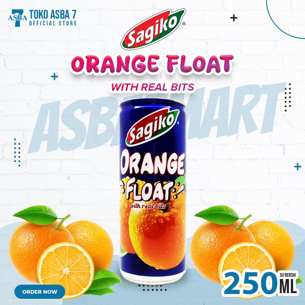 Jual SAGIKO ORANGE FLOAT 250 ML | Shopee Indonesia