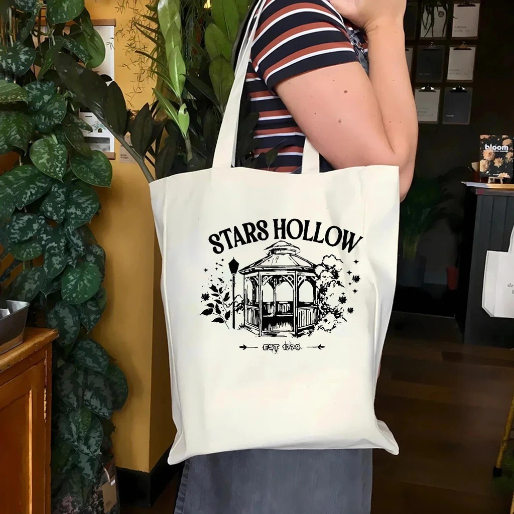 Jual Stars Hollow Fall tote bag Gilmore Girls canvas bag Gilmore Girls ...