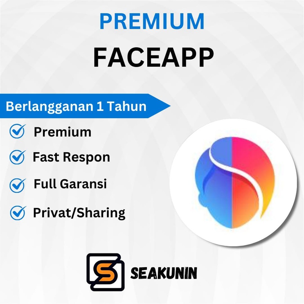Jual Lifetime FaceApp Pro 1 Tahun - Edit Foto Pengubah Wajah Menjadi Usia Tua / Muda [IOS ...