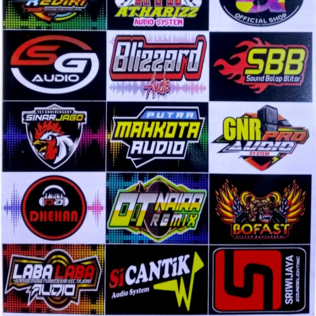 Jual STIKER LEMBARAN BUS MANIA / STIKER SOUND HOREX VIRAL / STIKER ...