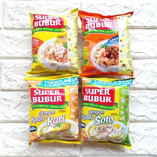 Jual SUPER BUBUR TIM INSTAN BURYAM 45 GRAM RASA AYAM ABON SAPI KUAH ...