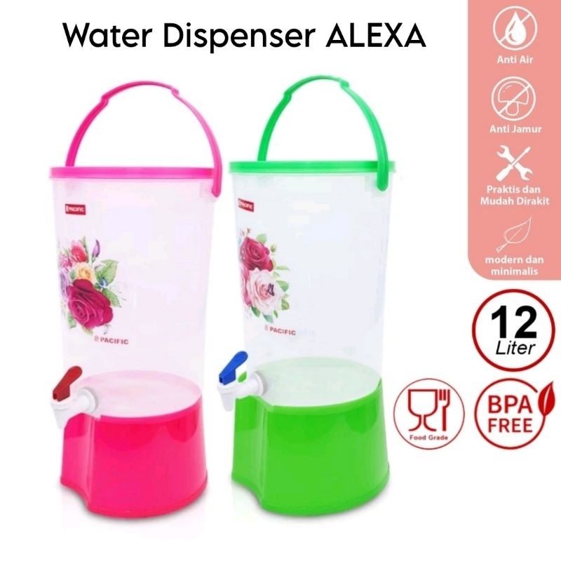 Jual BEST PROMO MURAH!!! Pacific Dispenser air ALEXA 12LIter /water ...