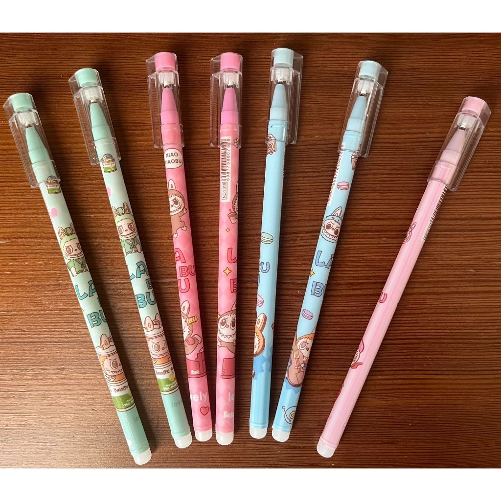 Jual Gel Pen Hapus Labubu Erasable Pen Labubu Popmart Pulpen | Shopee ...