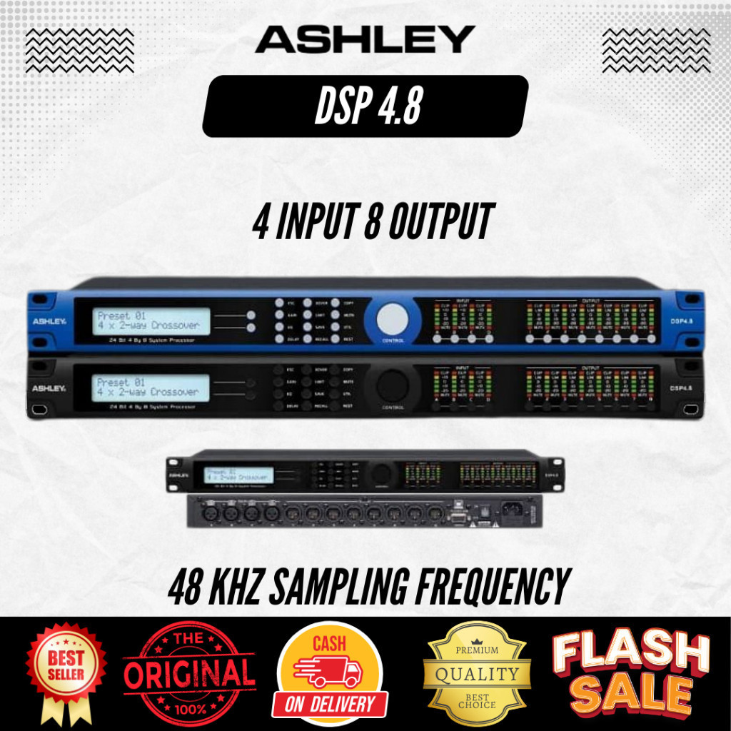 Jual Dlms Ashley Dsp 4.8 4 Input 8 Output Original | Shopee Indonesia